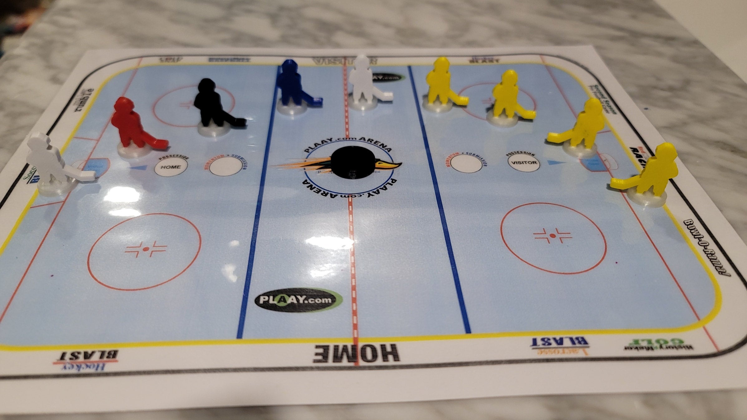 Hockey Blast Mini Tokens | Plastic Bits